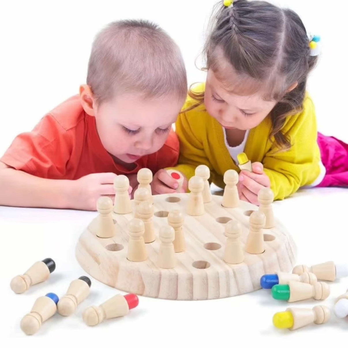 Wooden Memory Match Stick Chess Game – Adinoor
